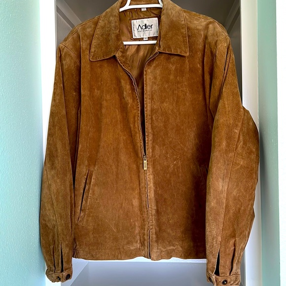Adler Authentic | Jackets & Coats | Adler Authentic Sz M Suede Leather ...